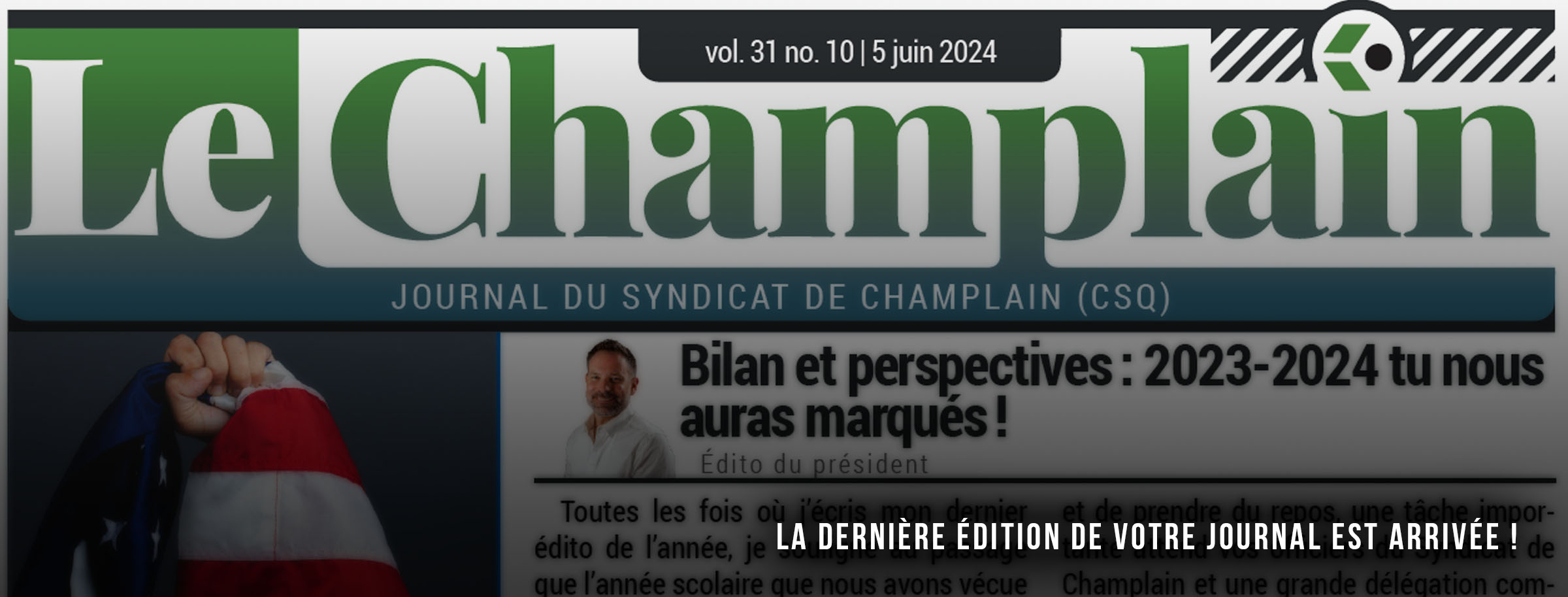 Journal Le Champlain - Syndicat de Champlain