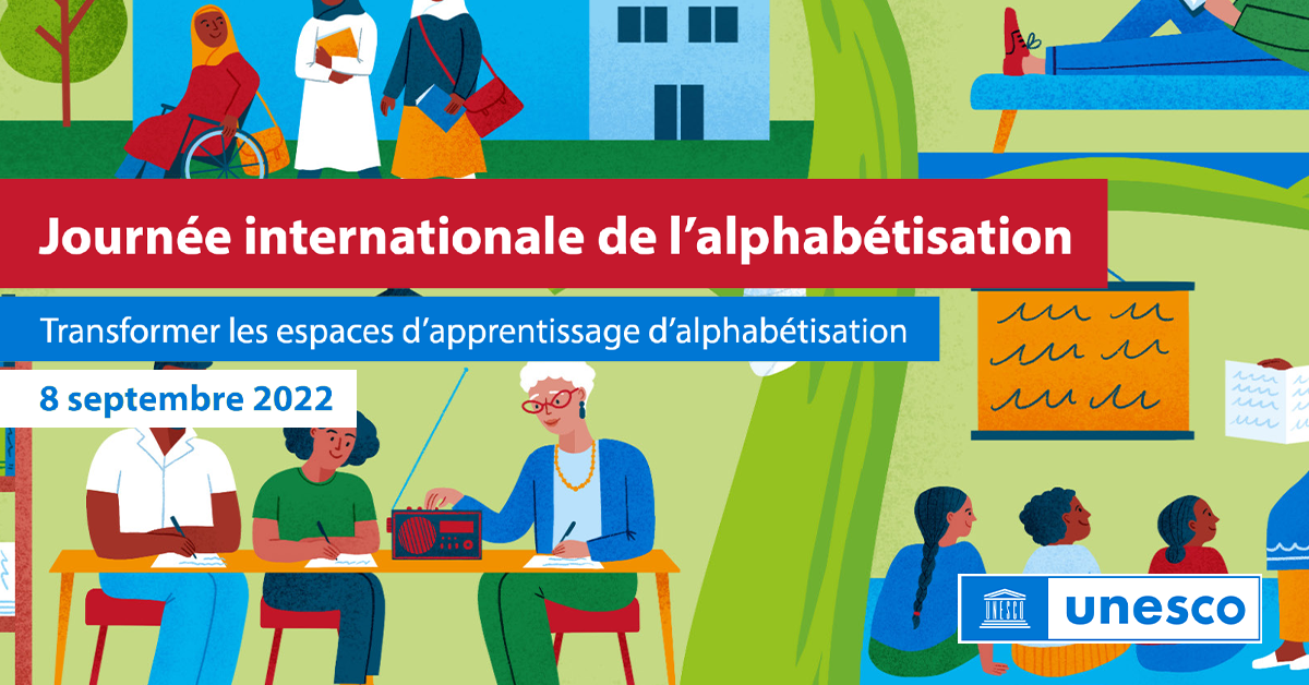Journée internationale de l'alphabétisation - Syndicat de Champlain