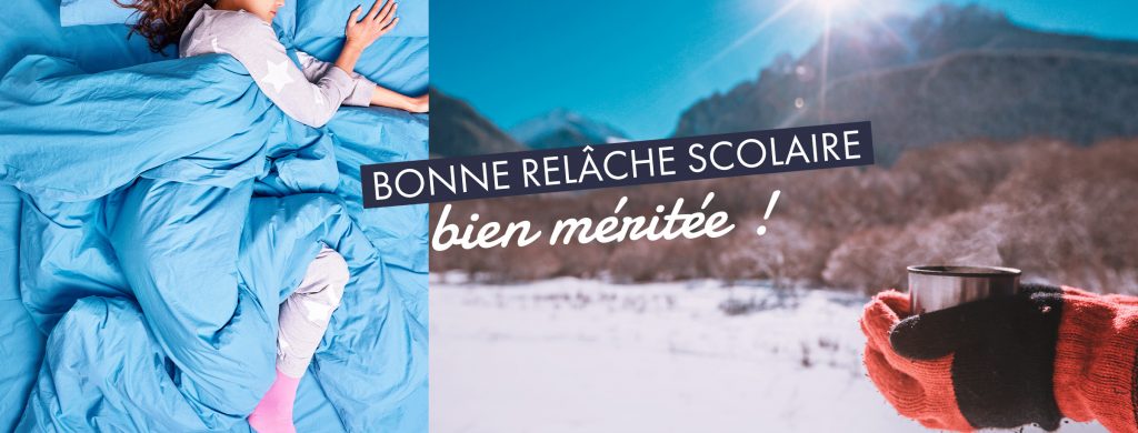 Bonne relâche scolaire bien méritée! - Syndicat de Champlain