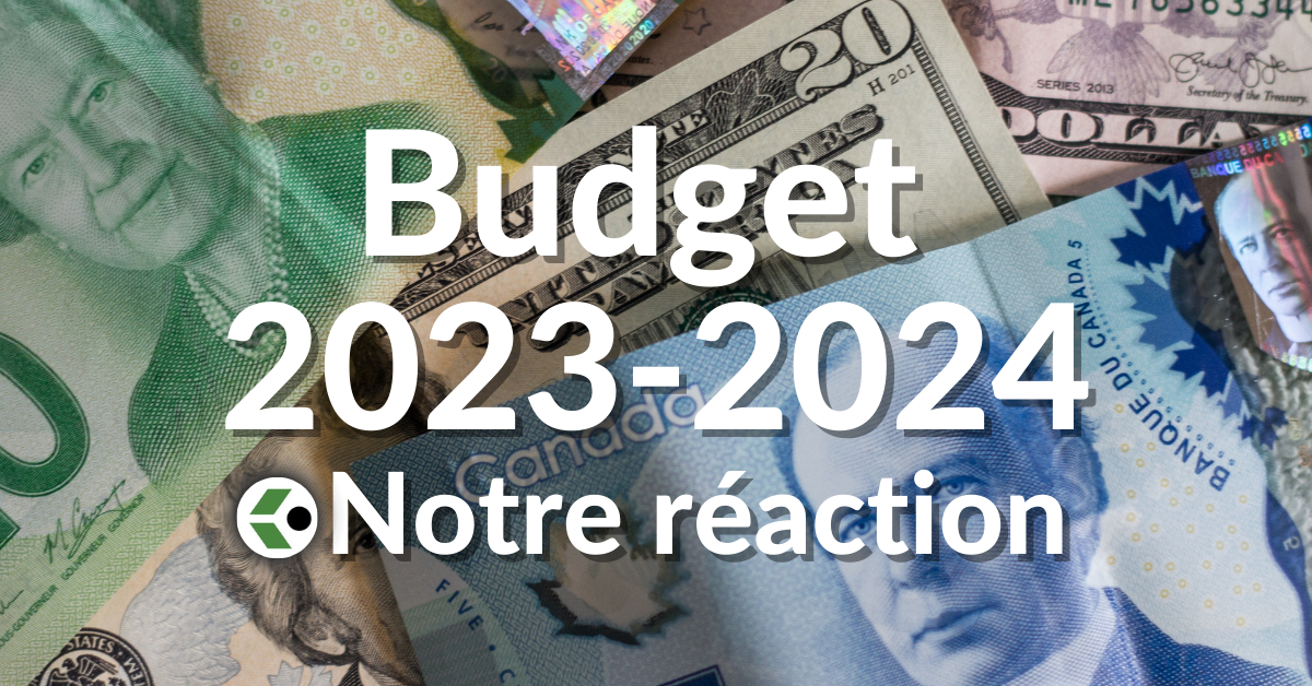 Budget 2023-2024 fb - Syndicat de Champlain