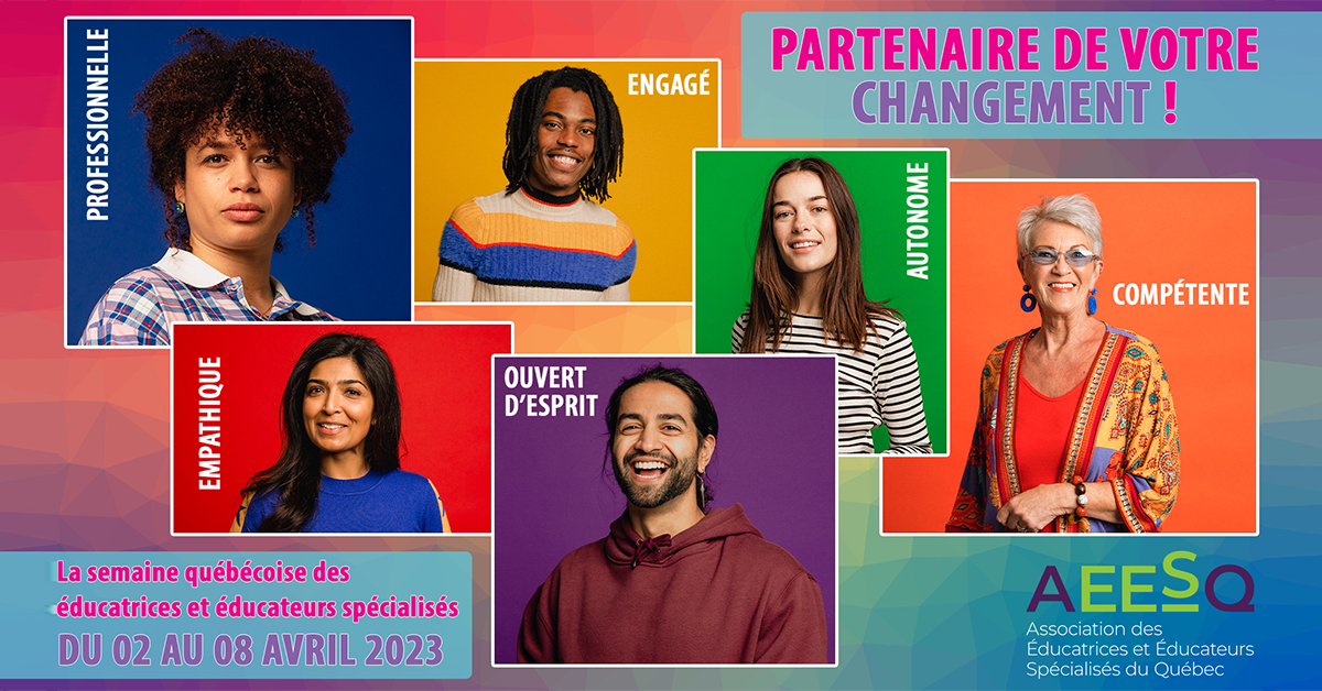 Bonne semaine québécoise des éducatrices et éducateurs spécialisés - Syndicat de Champlain