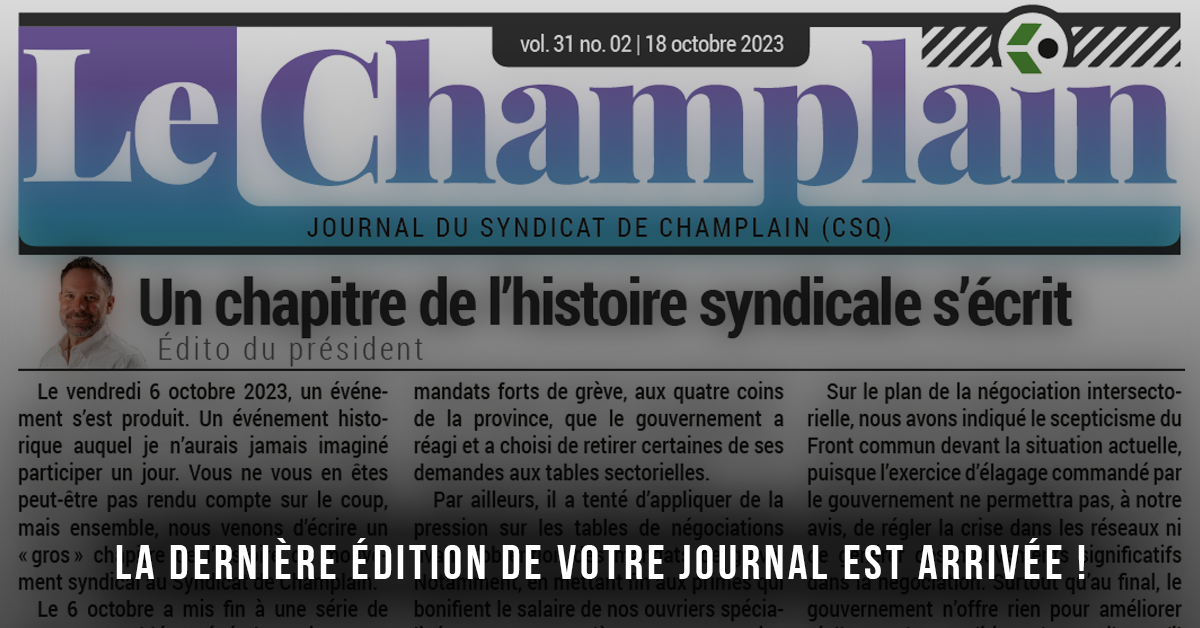 Fb 2 - Syndicat de Champlain